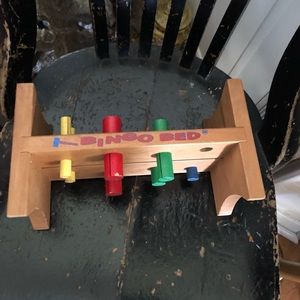 Vintage | Other | Vintage Wooden Pounding Board Workbench | Poshmark